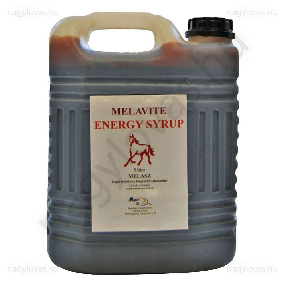 Melavite Energy melasz Syrup 5L | Webshop | Nagy Lovas Áruház